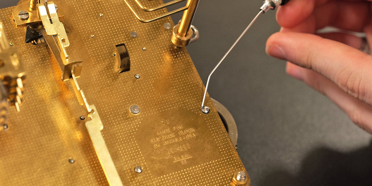 How To Oil Your Clock Movement — Emperor Clock Company