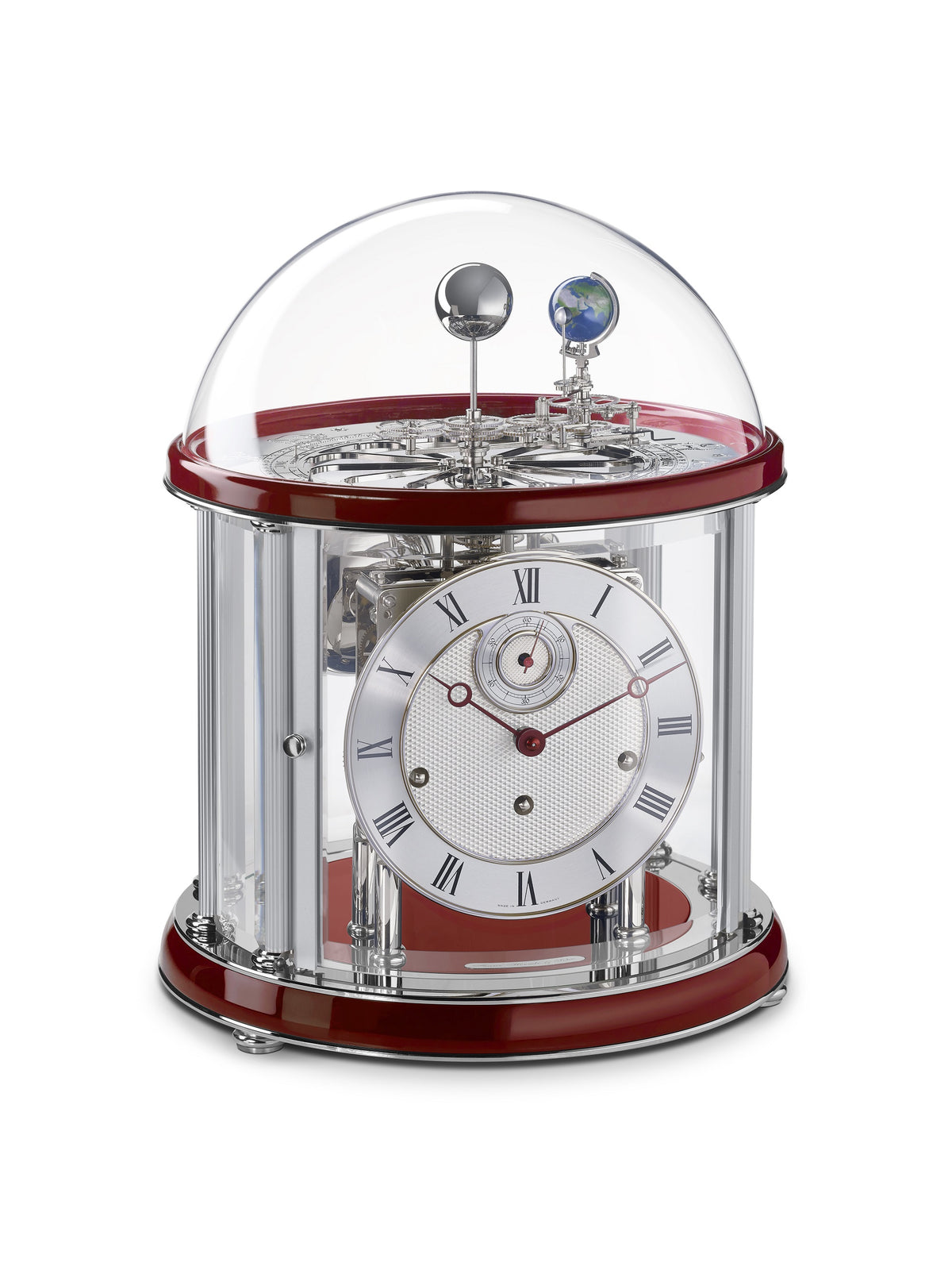Modern Tellurium Calendar Clock — Emperor Clock Company