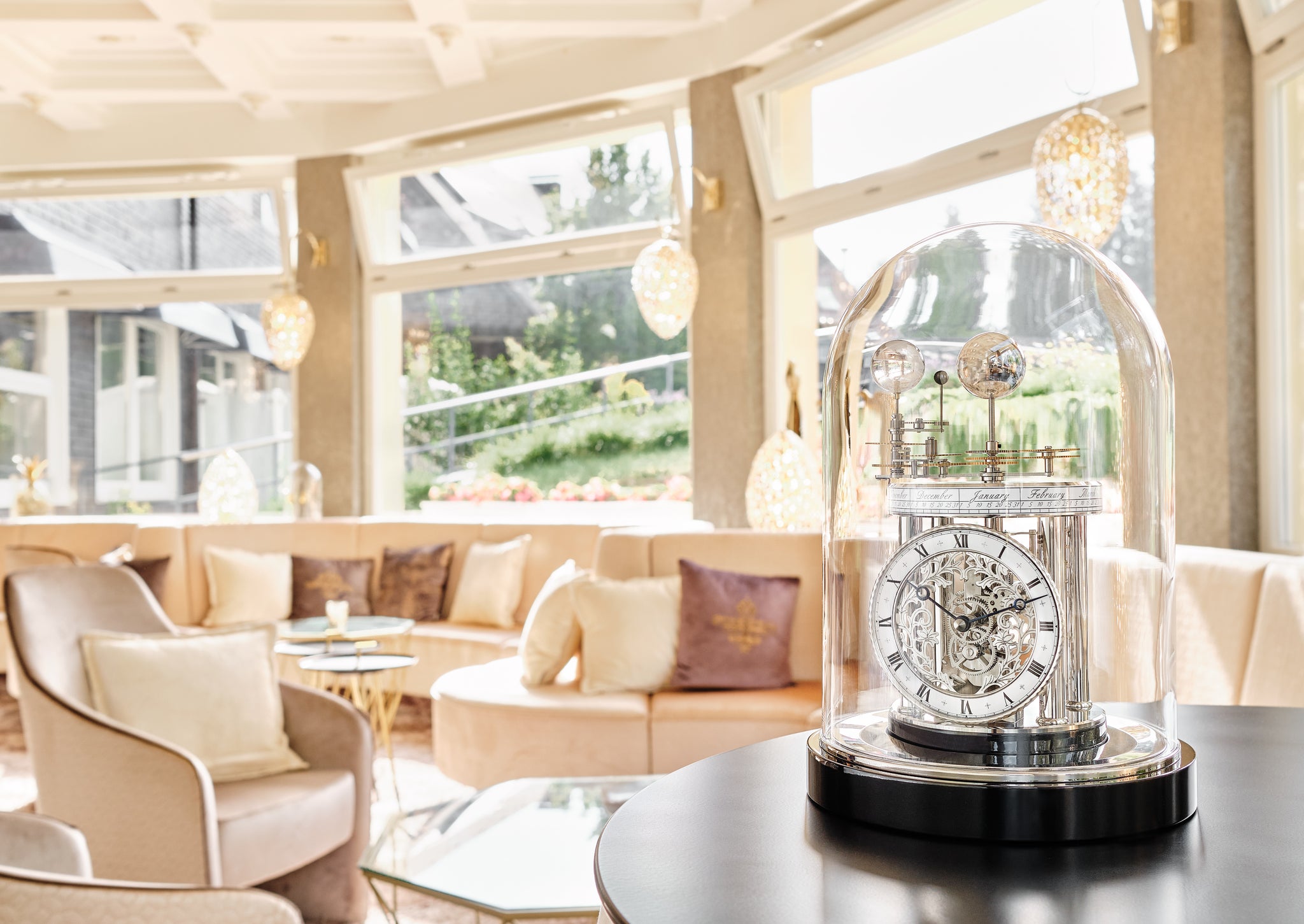 Tellurium | Perpetual Calendar Clocks — Emperor Clock Company