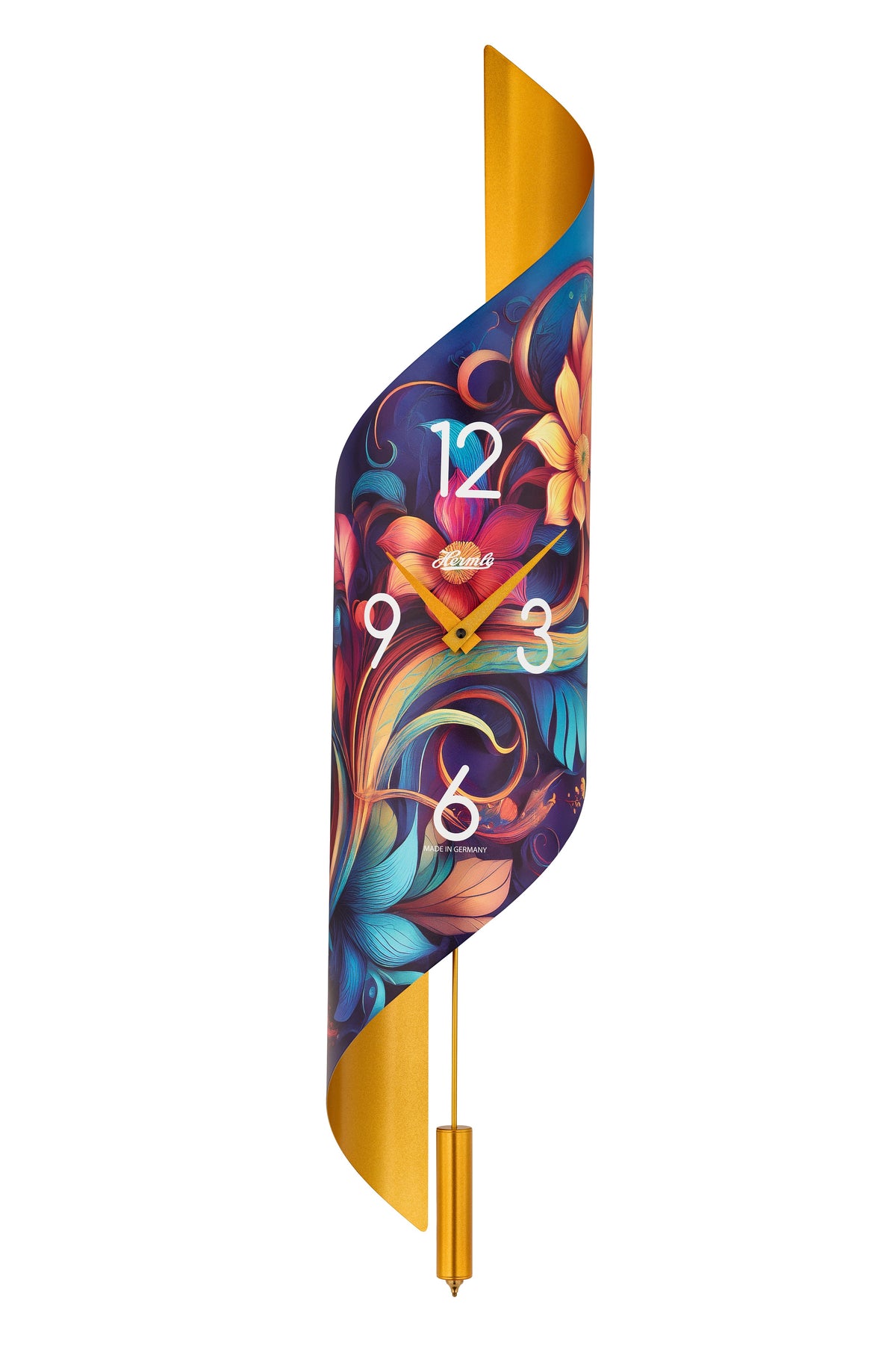 Lorna Swirl Wall Clock — Emperor Clock Company
