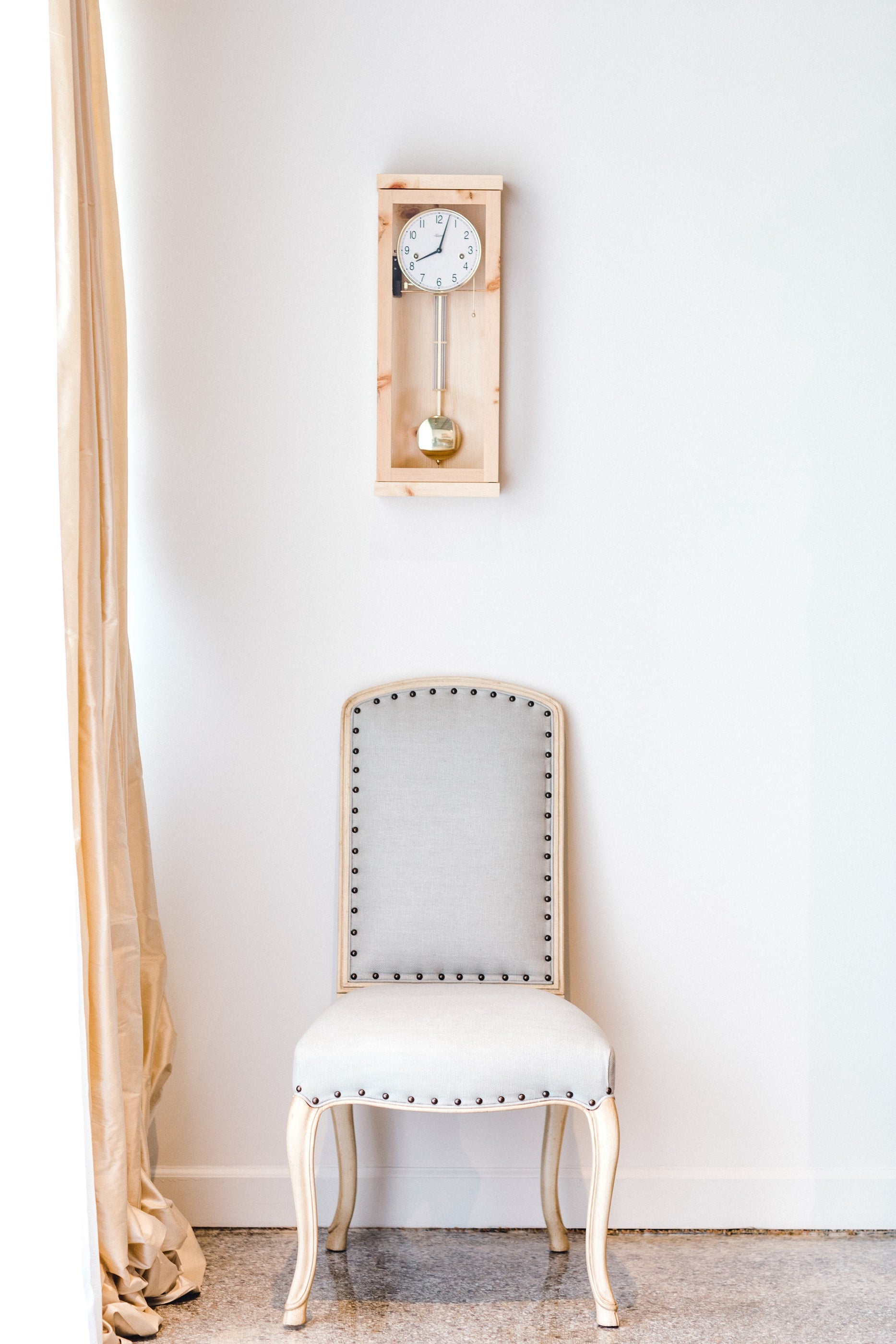 Gavin Wooden Regulator Wall Clock — Emperor Clock Company