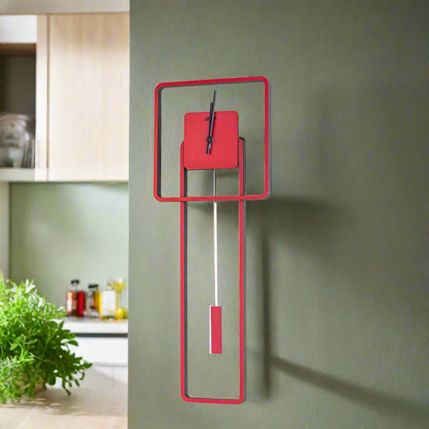 Modern Wooden Jordan Wall Clock — Emperor Clock Company