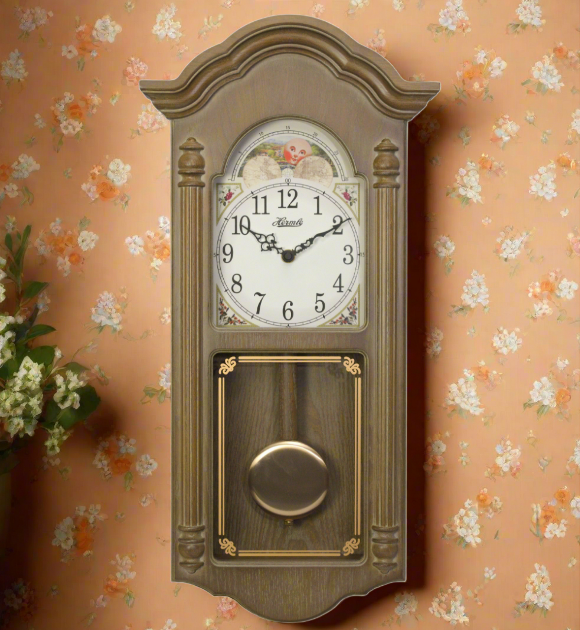Roseland Wall Clock — Emperor Clock Company