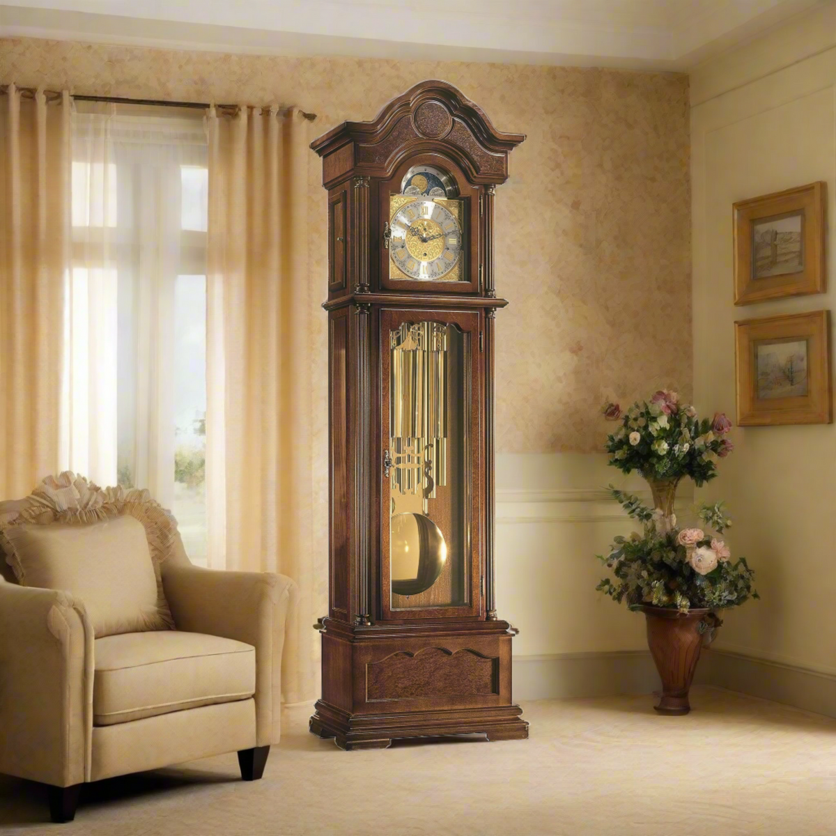 Temple Grandfather Clock Emperor Clock Company