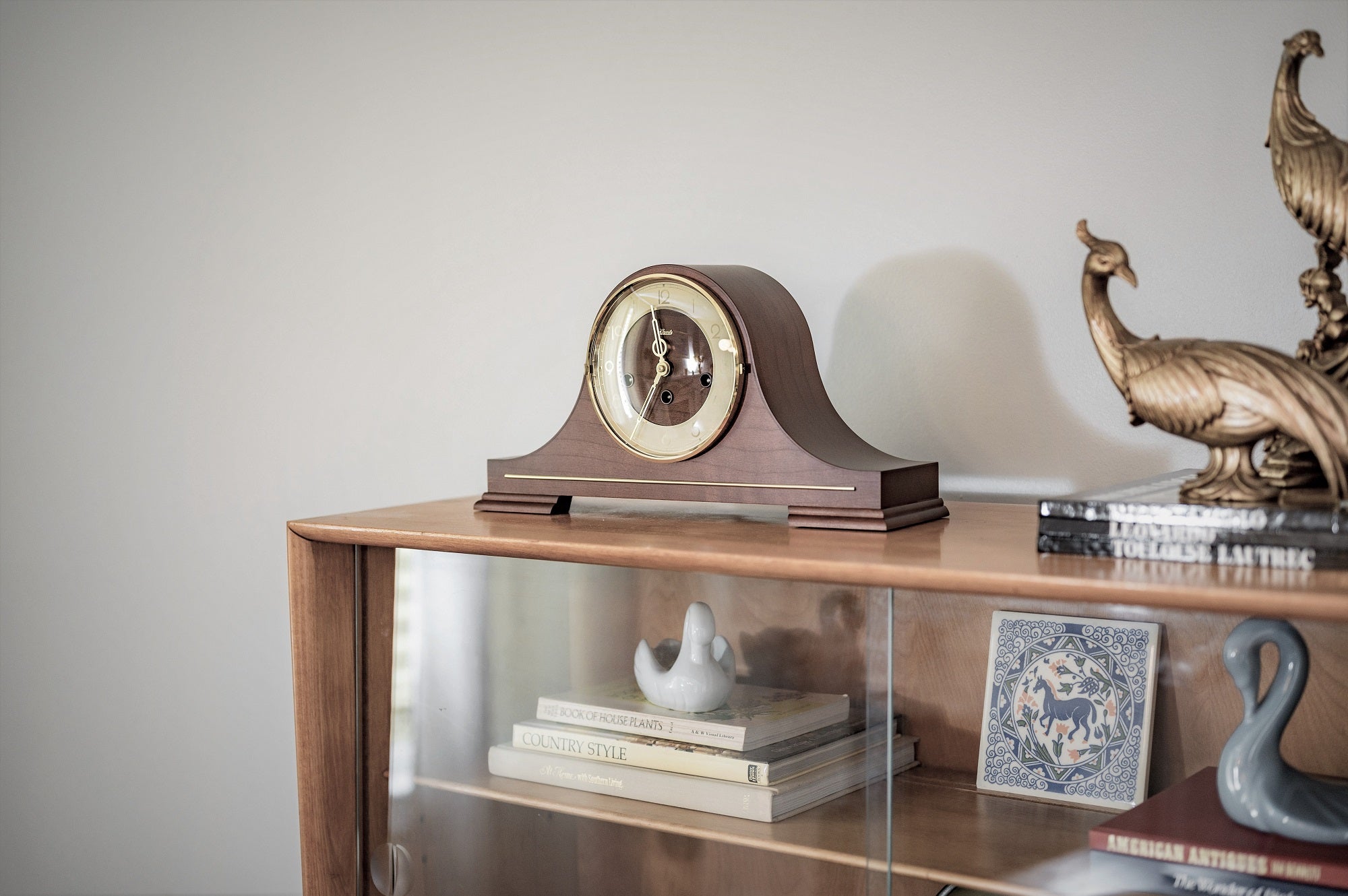 Mid-Century Modern Stepney Mantel Clock — Emperor Clock Company