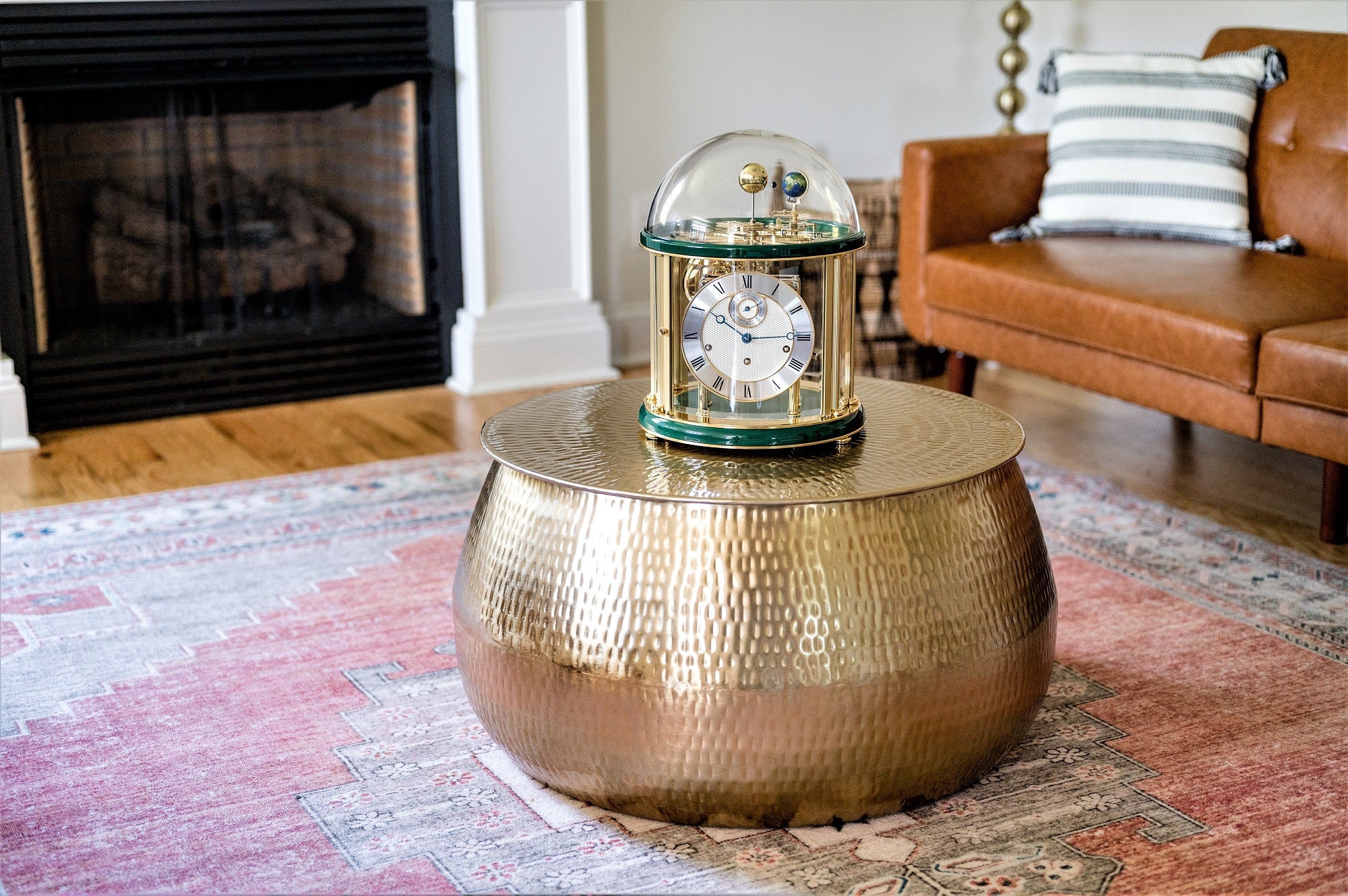 Modern Tellurium Calendar Clock — Emperor Clock Company