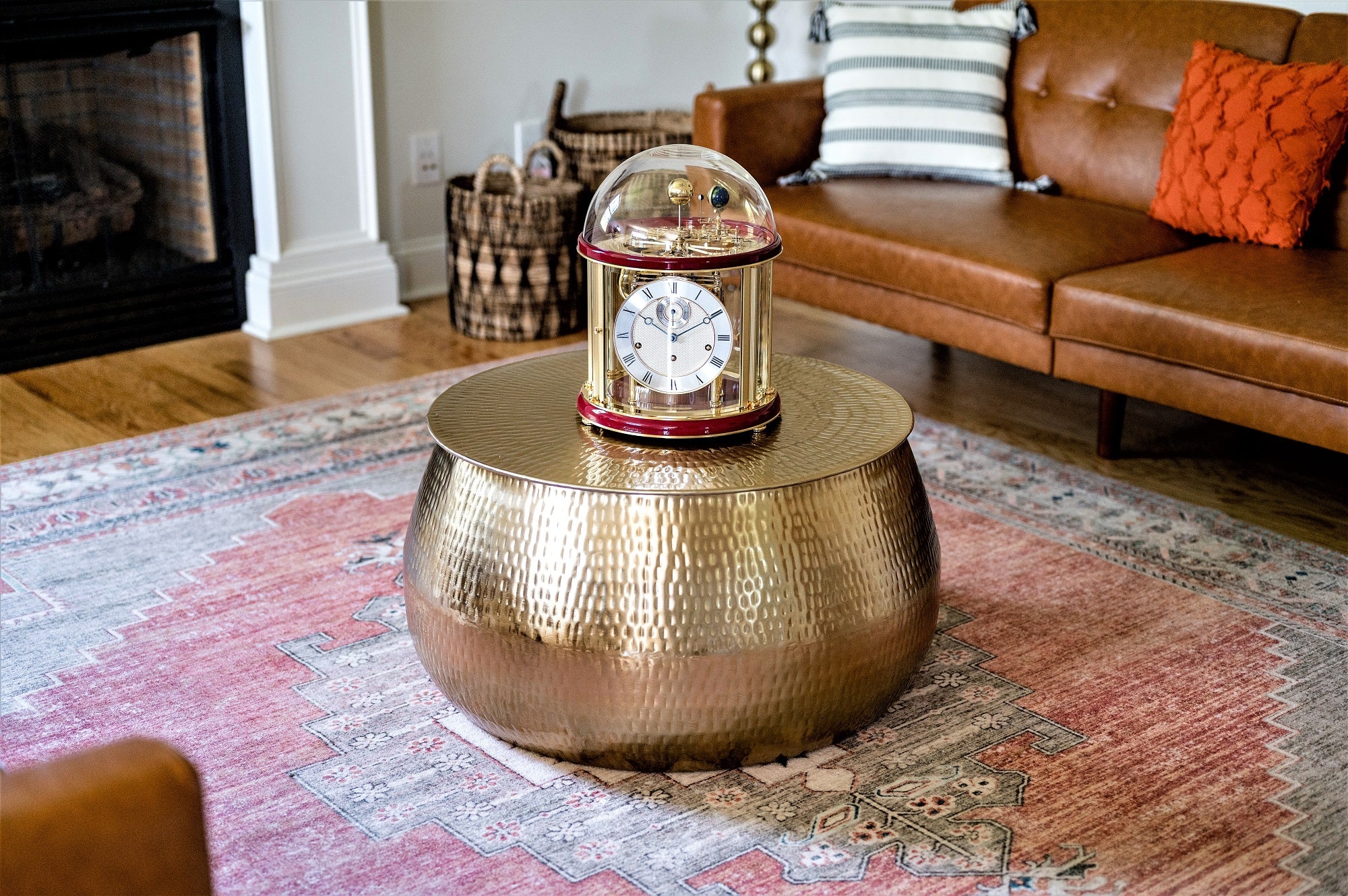 Modern Tellurium Calendar Clock — Emperor Clock Company