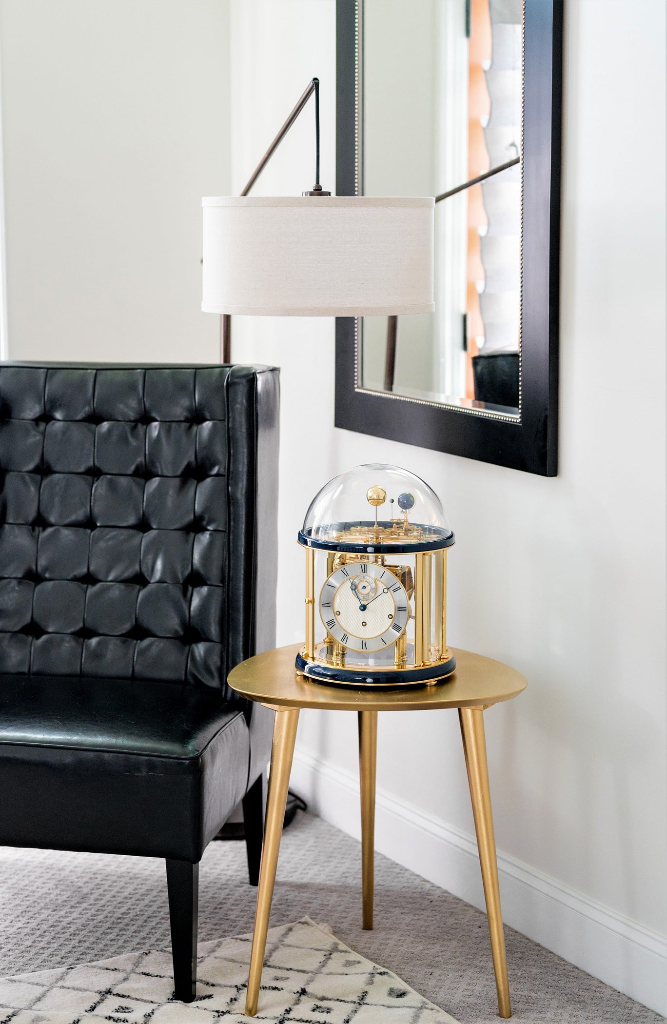 Modern Tellurium Calendar Clock — Emperor Clock Company