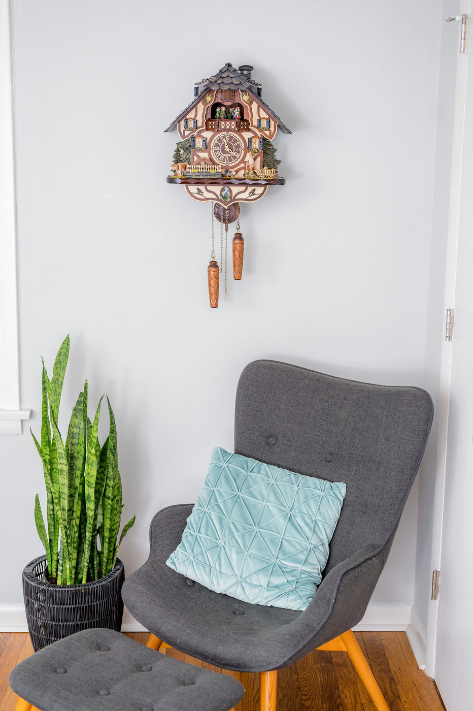 Intricate chalet style cuckoo clock — Emperor Clock Company
