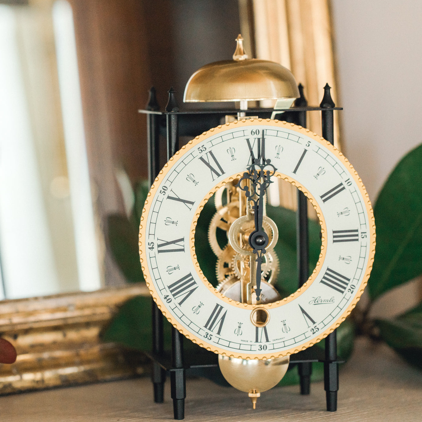 Kehl Skeleton Table Clock — Emperor Clock Company